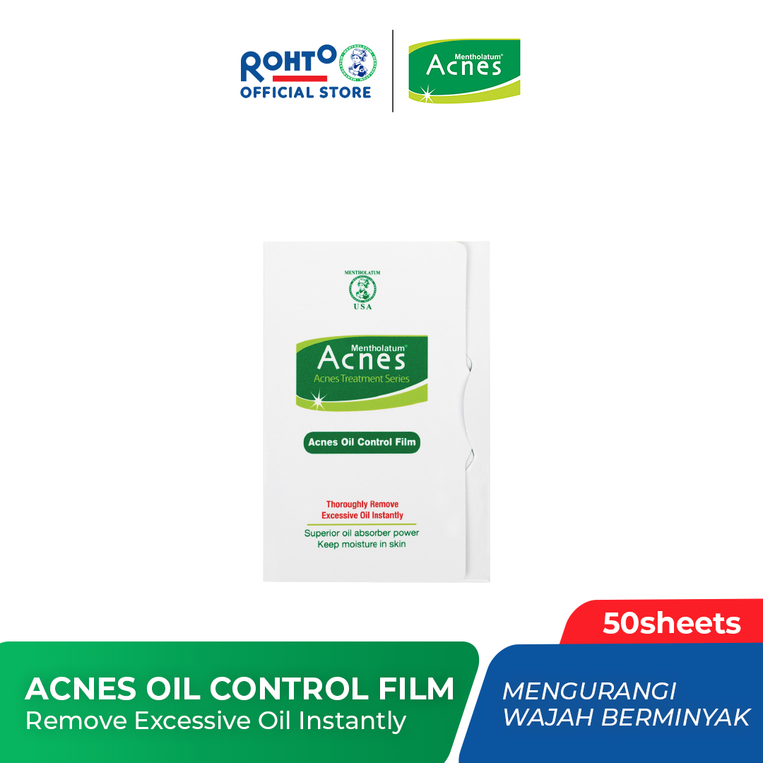 Acnes Oil Control Film - 50 Sheet (Remove excess oil quickly and keep ...