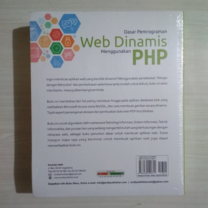 Buku dasar pemrograman web Dinamis menggunakan PHP | Lazada Indonesia Buku dasar pemrograman web Dinamis menggunakan PHP | Lazada Indonesia