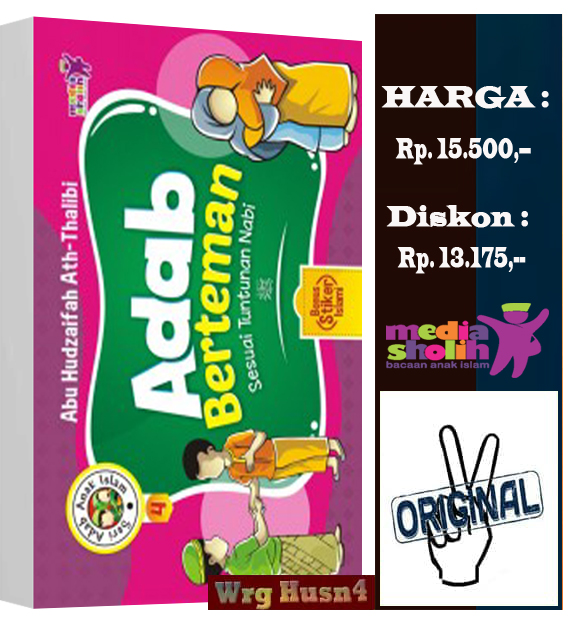 Buku Anak Adab Berteman Sesuai Tuntunan Nabi | Lazada Indonesia