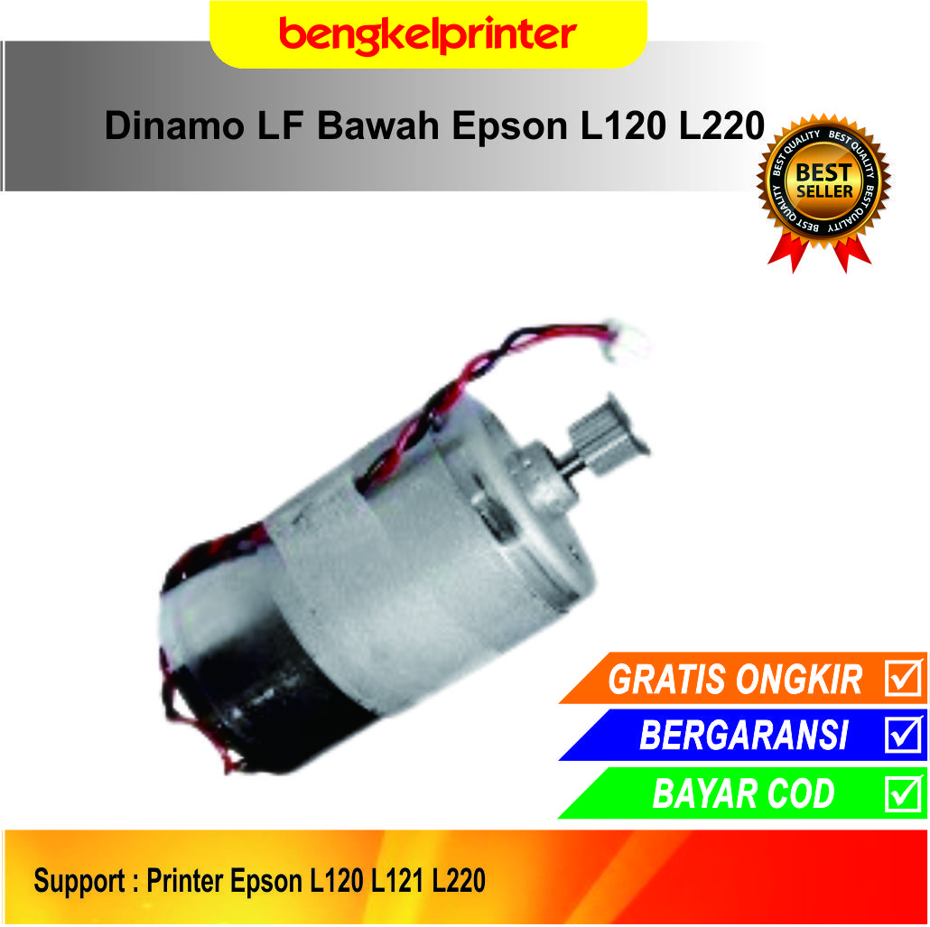 Dinamo LF Printer Epson L121 L120 L220 | Motor Bawah Kecil Printer ...