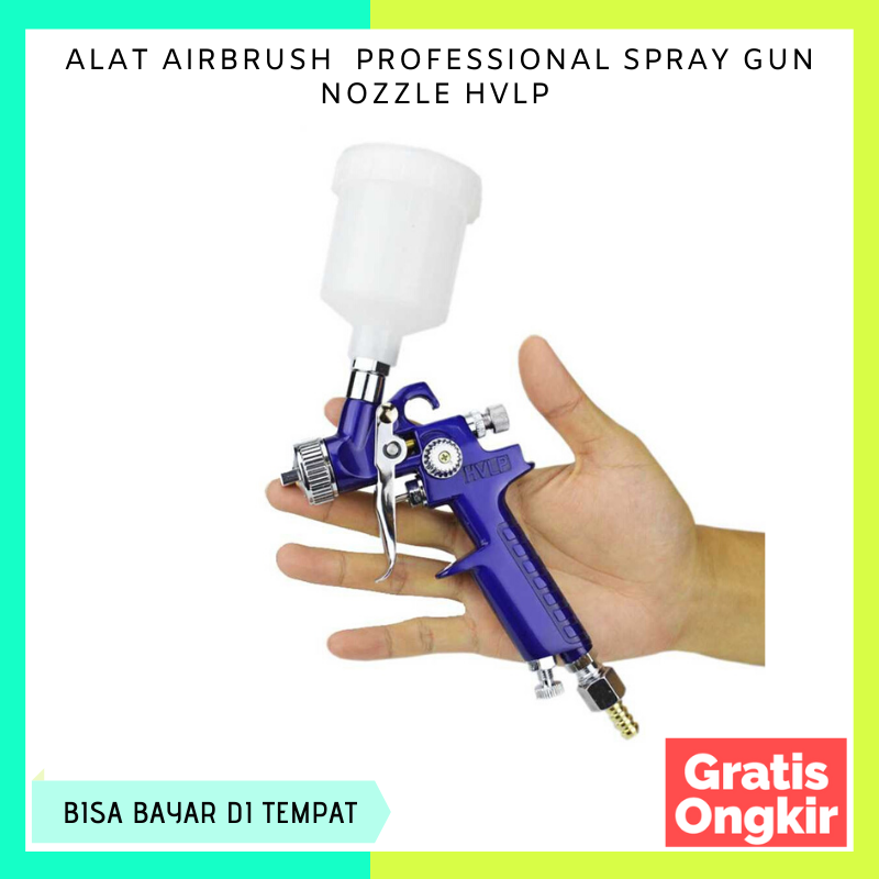 ALAT AIRBRUSH PROFESSIONAL SPRAY GUN NOZZLE HVLP ( nozle dico air brush ...