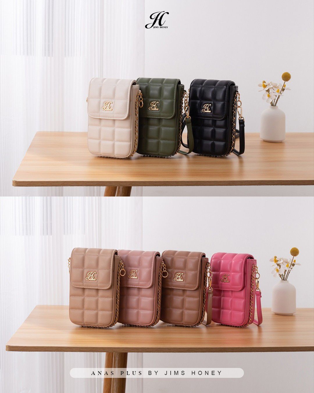 Tas Wanita ANAS Plus Mini Bag JIMS HONEY Tas Import Tas Selempang Tas ...