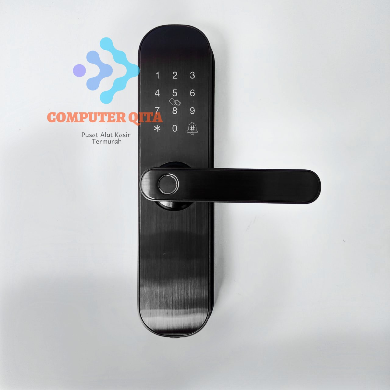 Pintu Pintar Bardi Smart Home Door Lock Handle RFID-Fingerprint ...
