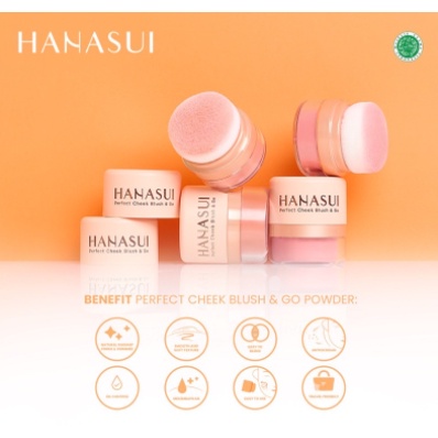 HANASUI PERFECT CHEEK BLUSH & GO POWDER | Lazada Indonesia
