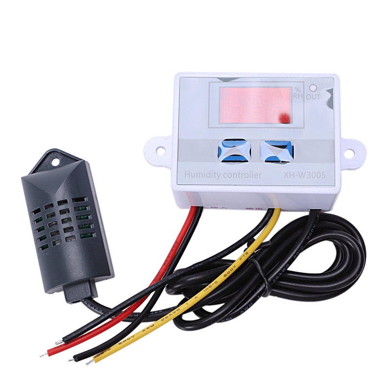 Digital Humidity Controller Hygrometer Humidity Control Switch 0~99%Rh ...