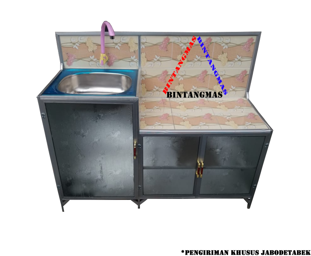 RAK CUCI PIRING WASTAFEL DENGAN MEJA KOMPOR | Lazada Indonesia