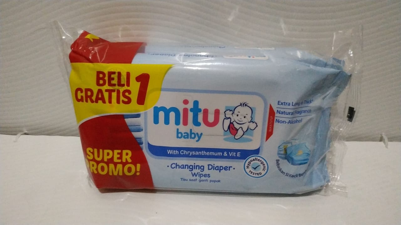 MITU BABY WIPES BLUE LILY 50s (B.O.G.O.F) | Lazada Indonesia
