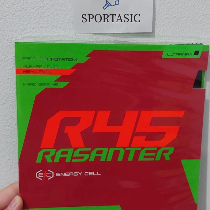 Andro Rasanter R45 Rubber Energy Cell Sponge Karet Bat Tenis Meja ...