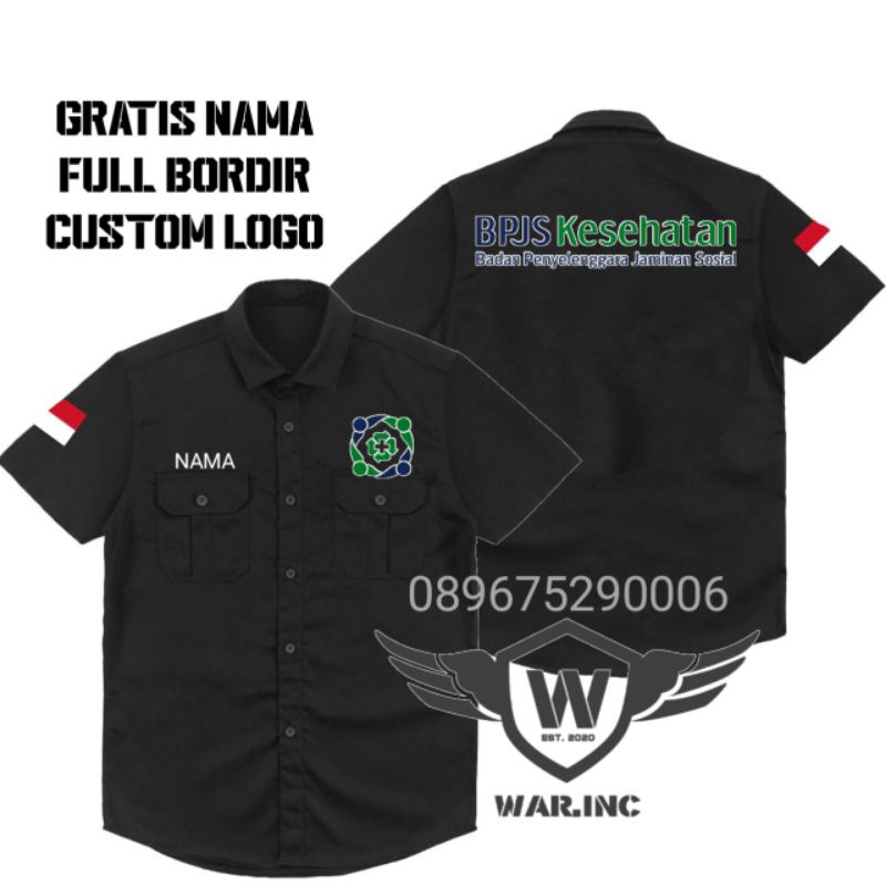 KEMEJA SERAGAM BPJS KESEHATAN | Lazada Indonesia