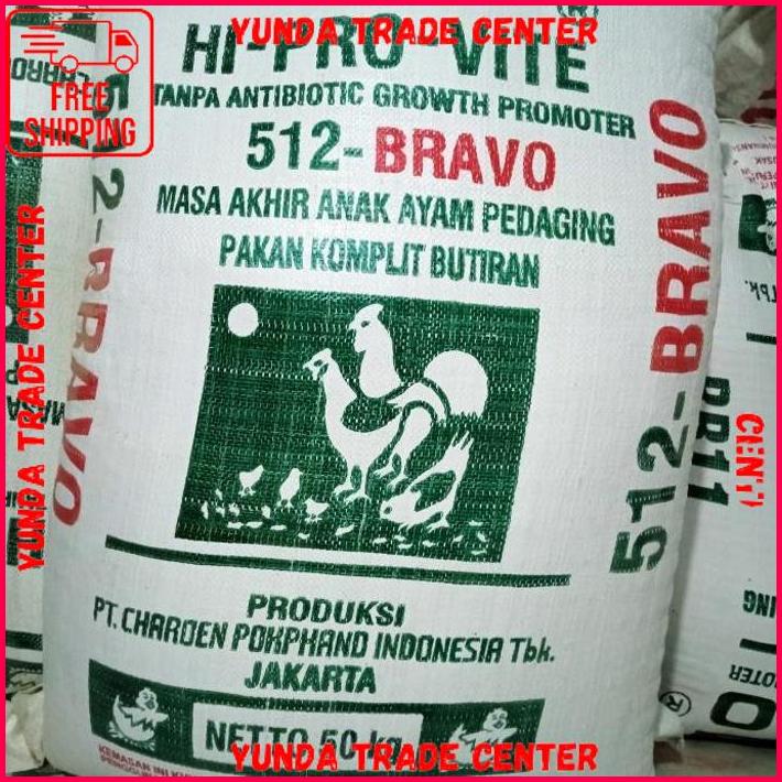 Pur Ayam 512 Voer Pakan Ayam Hi Pro Vite 512 Charoen Paket 10 Kg ...