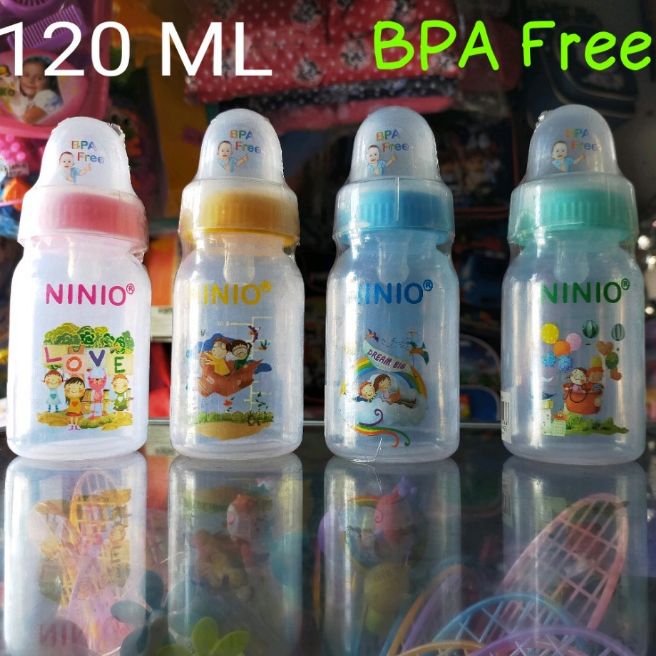 Original botol susu ninio 120 ML botol BPA FREE tahan rebus | Lazada ...