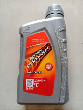 Oli Mesin motor Pertamina PRIMA XP SAE 20W-50 1LITER oli motor sport 1liter | Lazada Indonesia