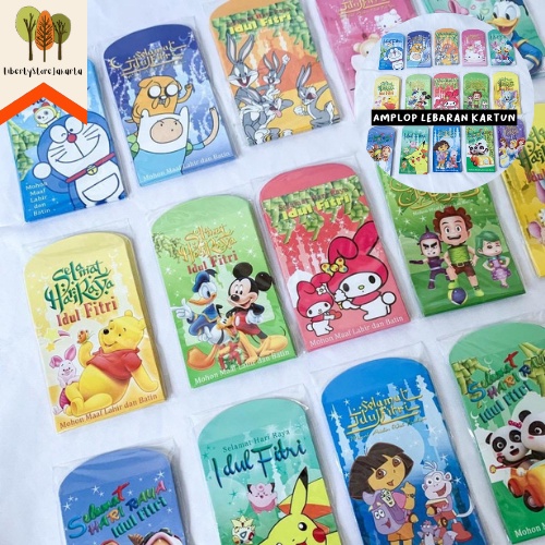 Amplop Lebaran Cartoon Kartun Doraemon Idul Fitri Ramadhan Ramadan 2022 ...