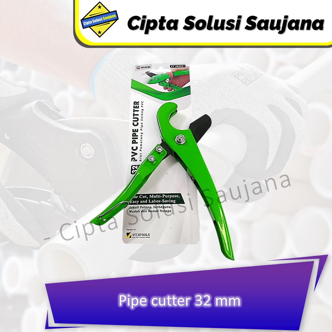 KDK 32 mm PIPE CUTTER PVC ALAT POTONG PIPA AIR TANG POTONG PIPA PARALON ...