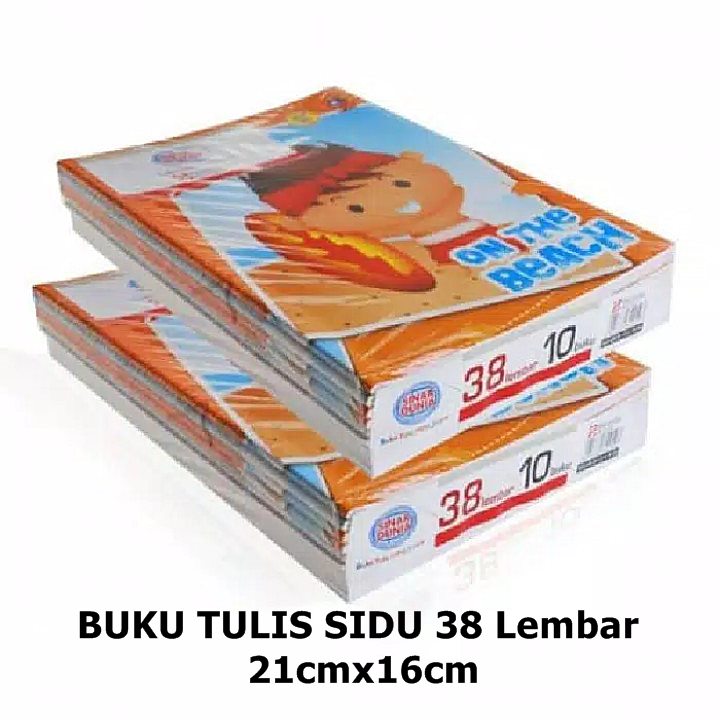 Buku Tulis SIDU 38 Lembar Buku Sinar Dunia Ukuran 16cm x 21cm | Lazada ...