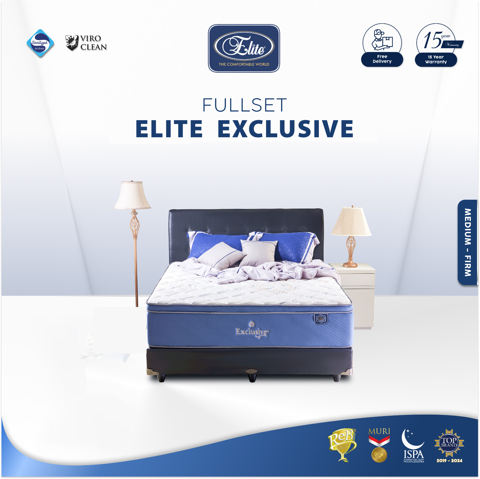 Elite Springbed Kasur Exclusive New Edition Lazada Indonesia