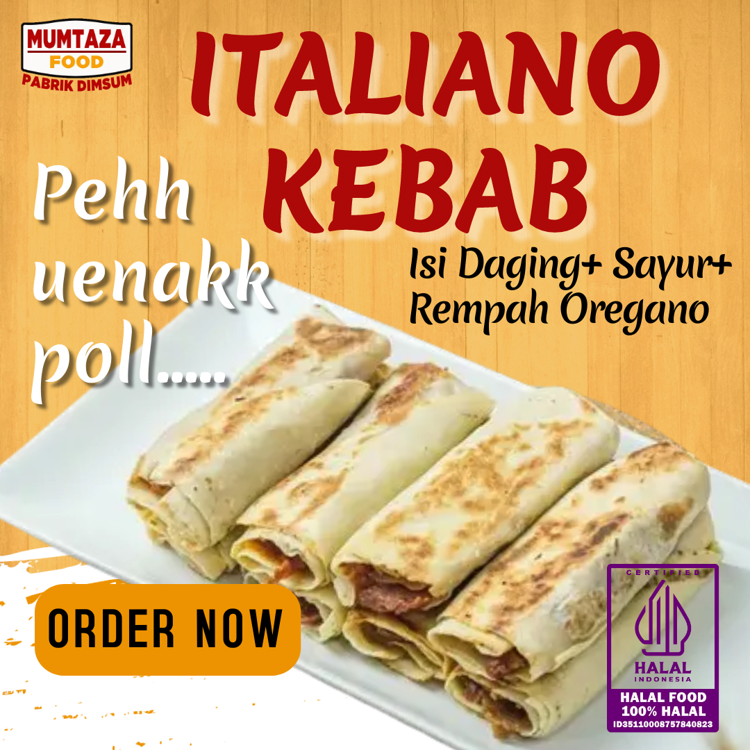 ITALIANO KEBAB ISI DAGING+SAYUR+REMPAH OREGANO ISI 5-10 PCS | Lazada ...