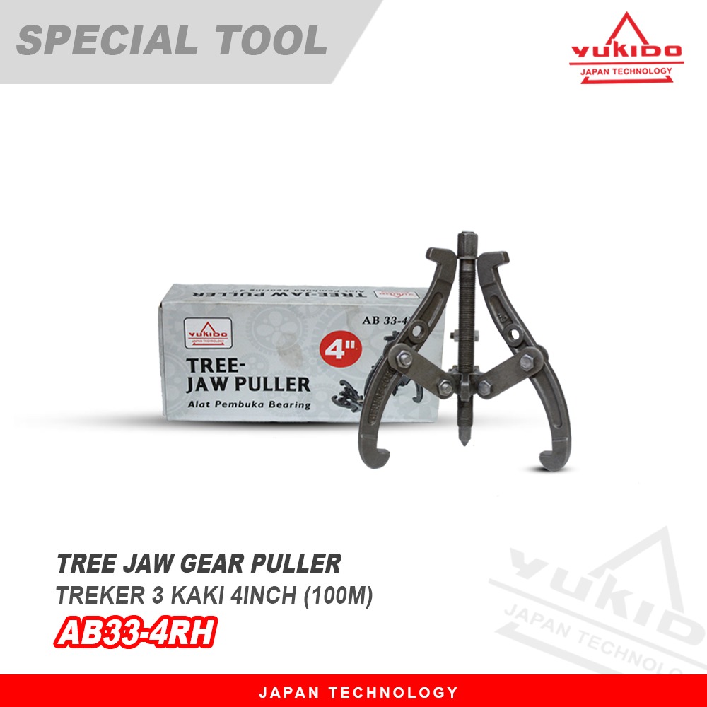 M.U 88 POWER TOOLS YUKIDO Treker 3 Kaki 4" Inch - Gear Puller 3 Jaw ...