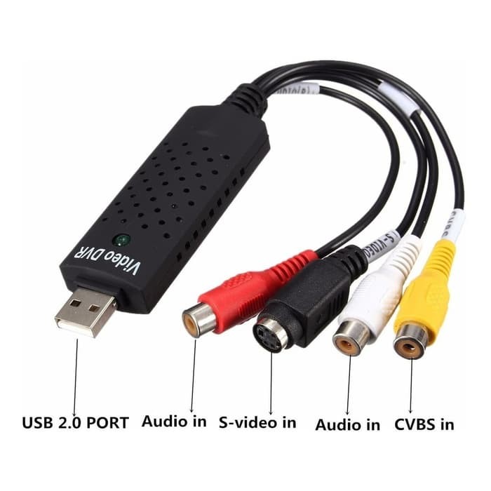 Usb 2.0 to video adapter rca av 1 line converter with audio - Easycap ...