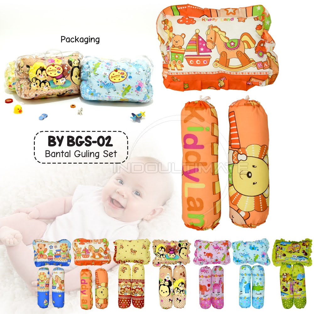 3in1 BABY LEON Bantal Guling Bayi Anak Set BGS-02 Boneka Karakter Murah ...