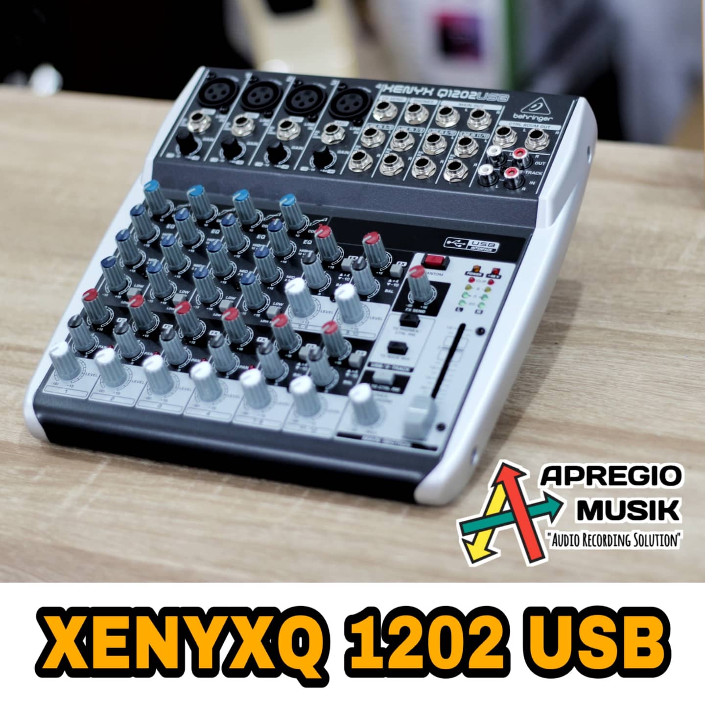 Behringer XENYX Q1202USB Q1202 Q 1202 USB Mixer Original | Lazada Indonesia