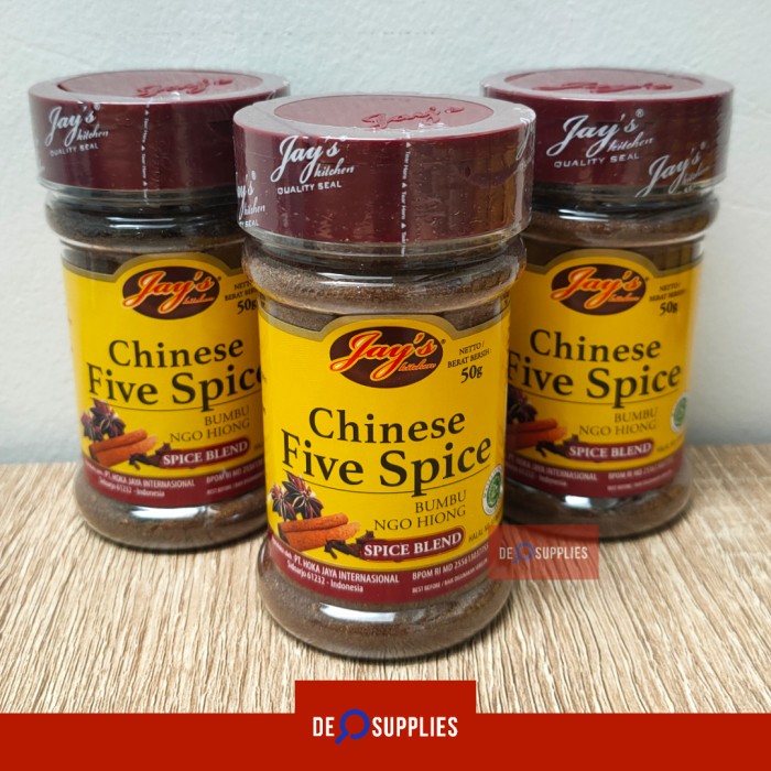 Jay's Chinese Five Spice 50gr - Jays bumbu Ngohiong Ngo Hiong Cina Jay ...