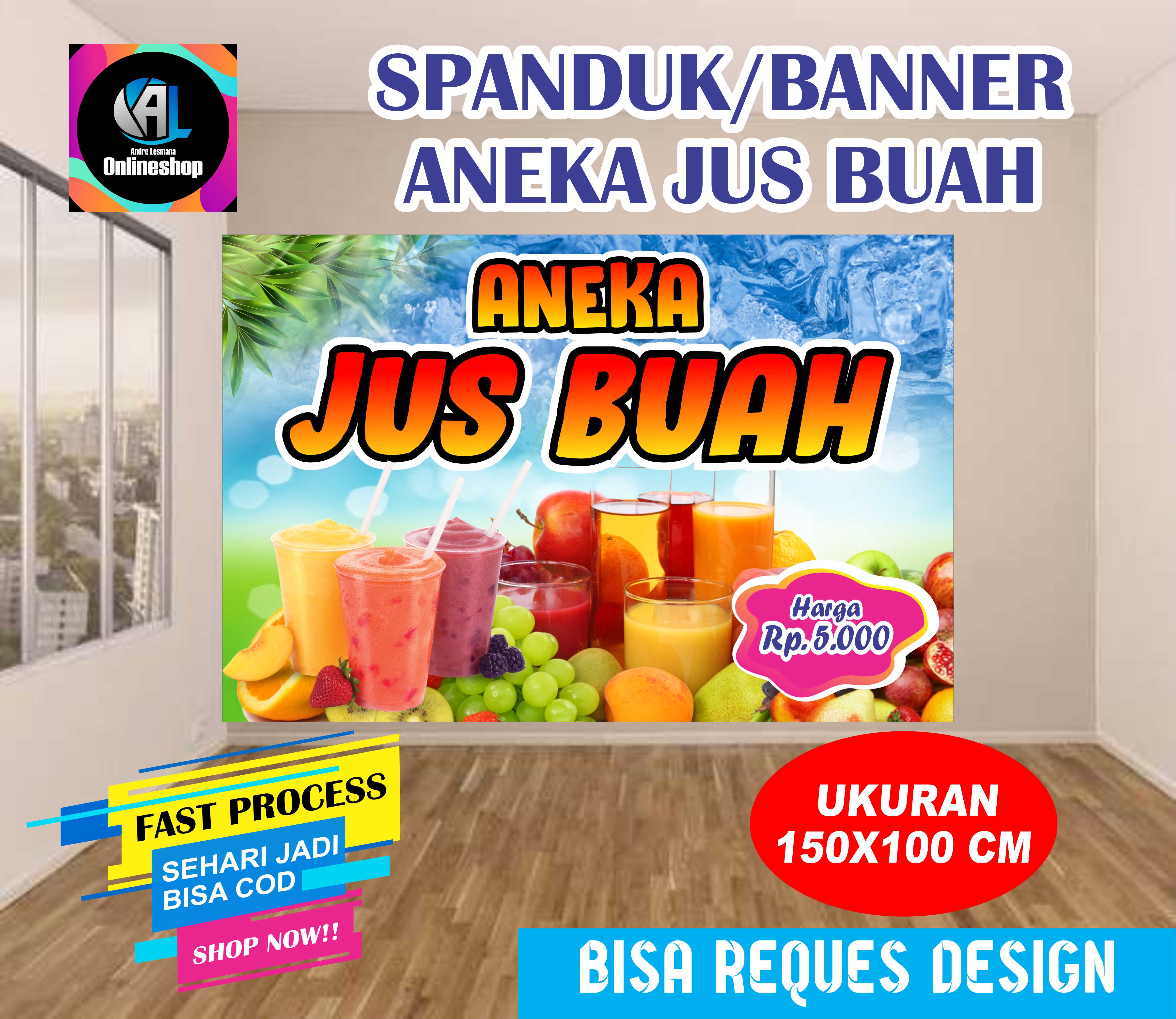 Spanduk Banner Jus Buah Model Keren | Lazada Indonesia