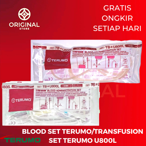 [ GARTIS ONGKIR ] Set Transfusi/Blood Transfusion Set Terumo TB*U800L ...
