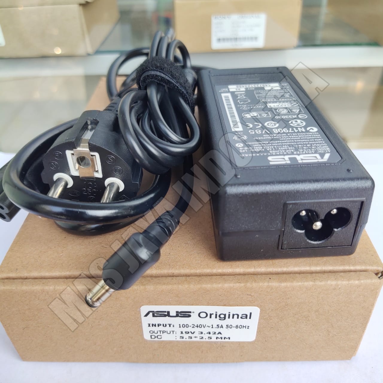 Cas Casan Charger Laptop Asus 19V 3.42A A42J N43 N43S N43SL N43SN M50 ...