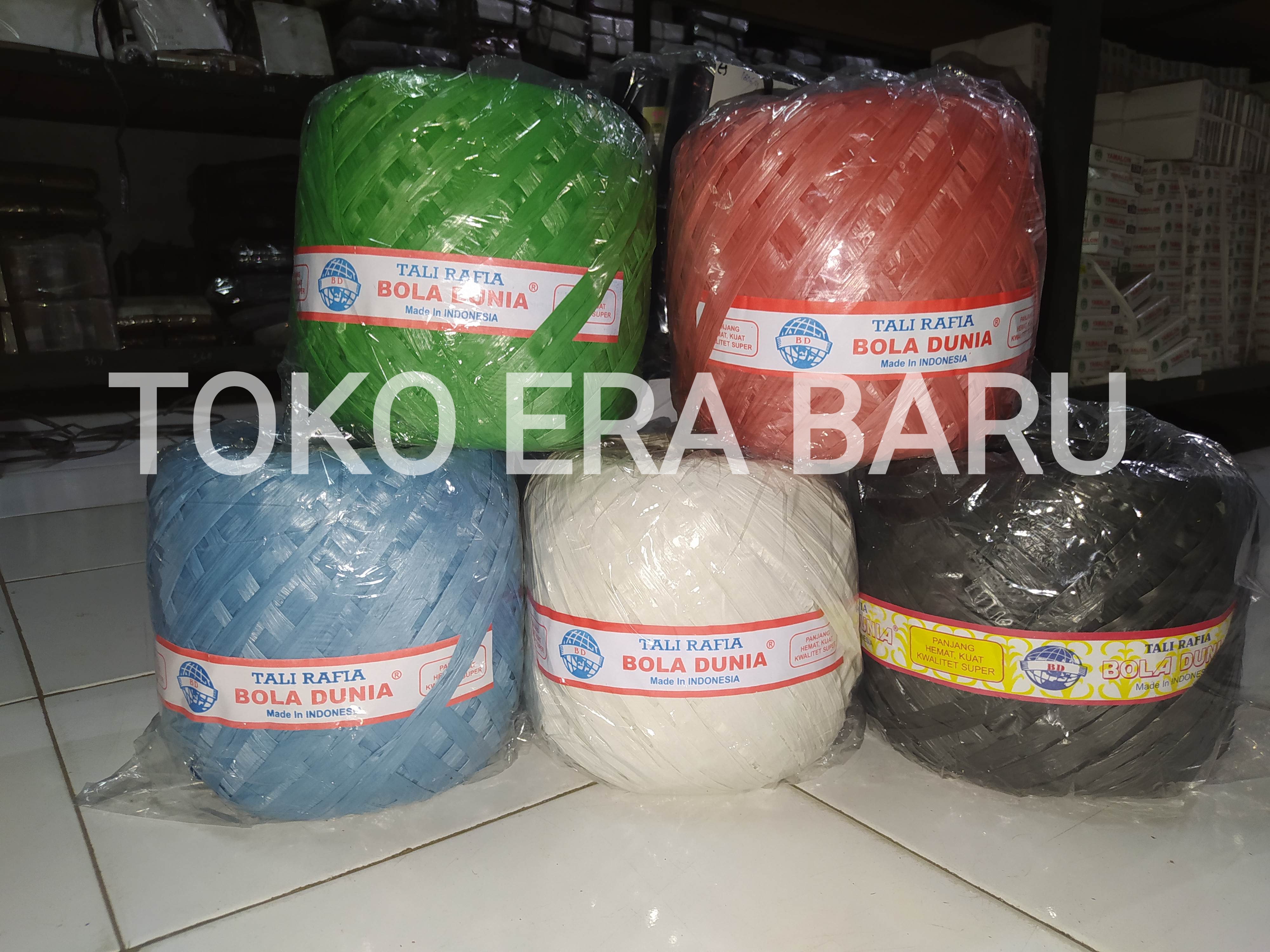 TALI RAFIA CAP BOLA DUNIA - TALI PLASTIK | Lazada Indonesia