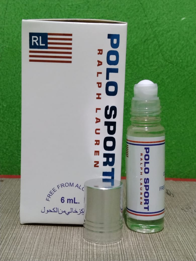 POLO SPORT - PARFUM KEMASAN 6ML CROWN MINYAK WANGI NON ALKOHOL ROLL ON ...