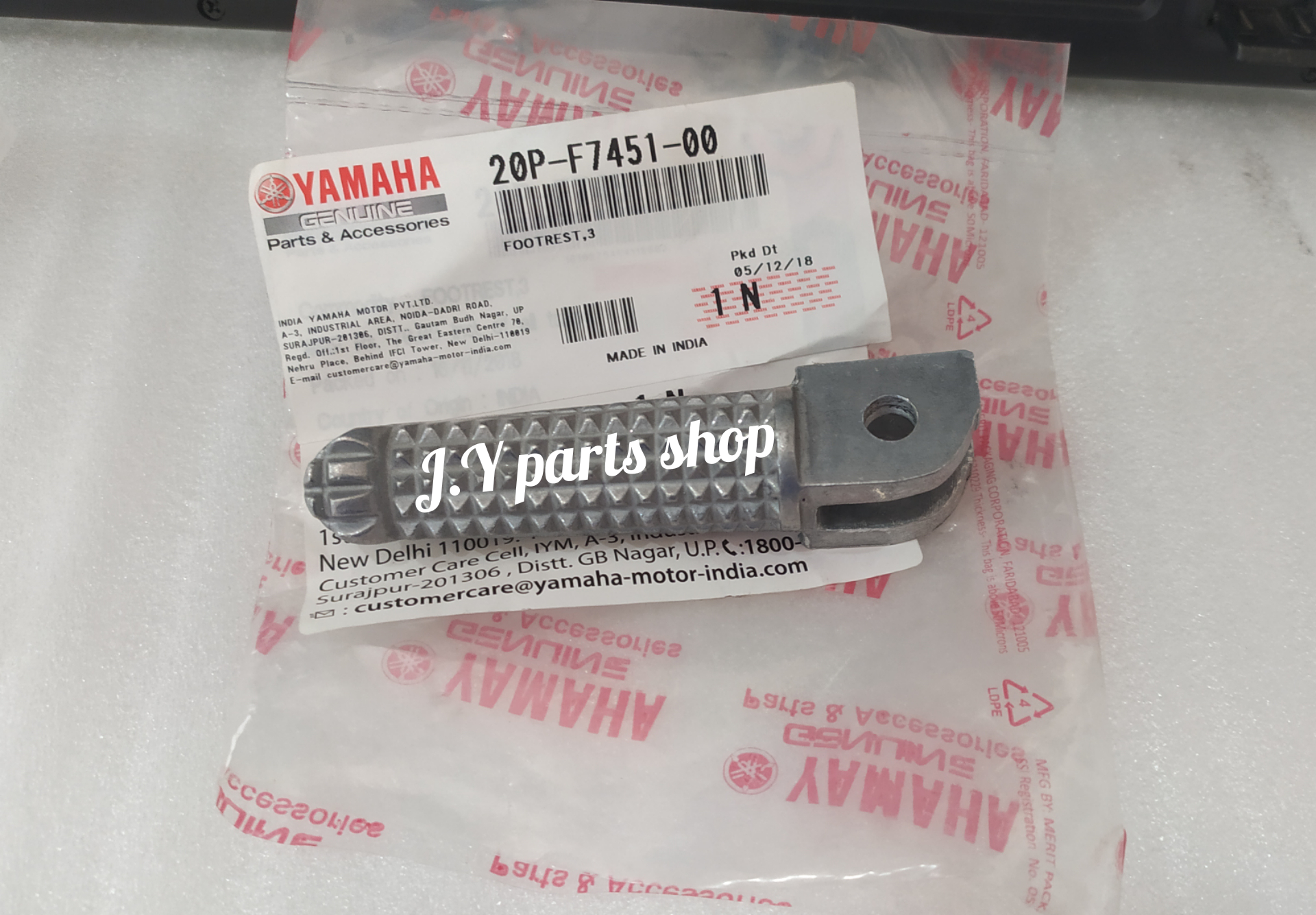 foot step depan kiri r15 lama v2 xabre - r15 vva v3 mt15 xsr 155 ...