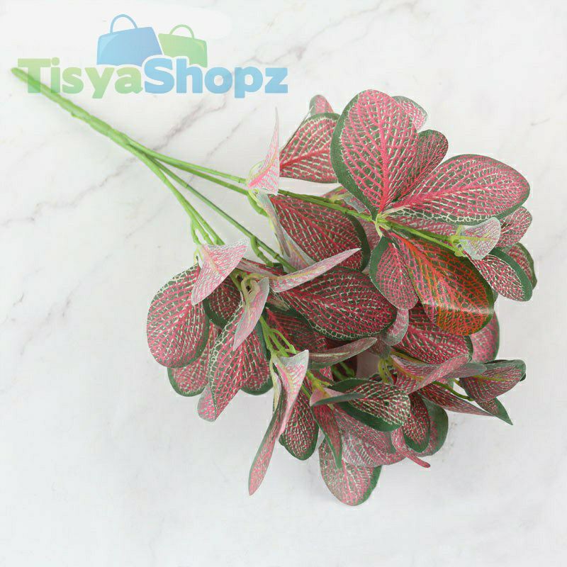 Daun Hias 5 cabang / Daun Artificial Daun Imitasi | Lazada Indonesia