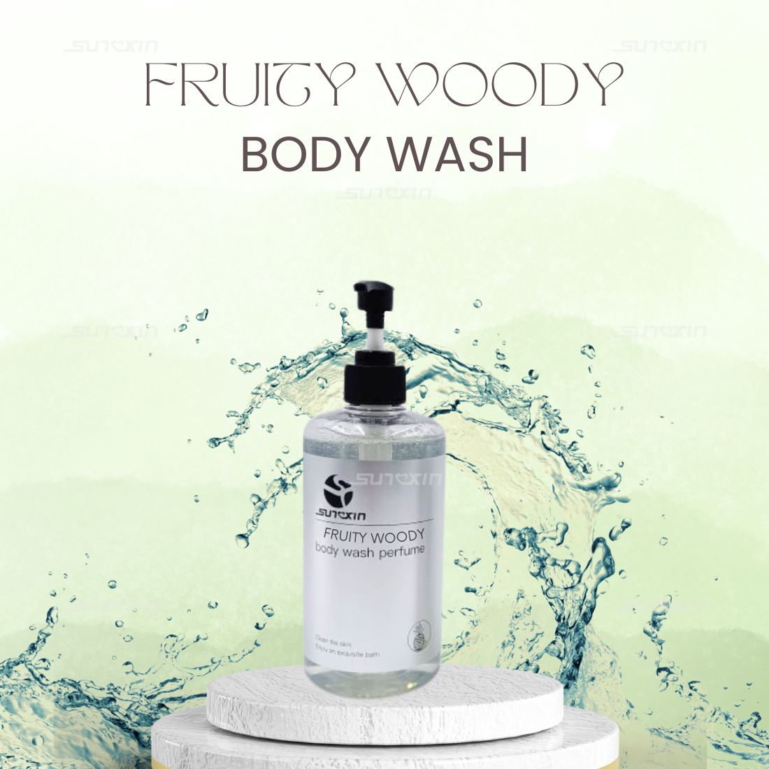 SUNXIN BODY WASH PERFUME FRUITY FLORAL /BODY WASH PERFUME FRUITY WOODY ...
