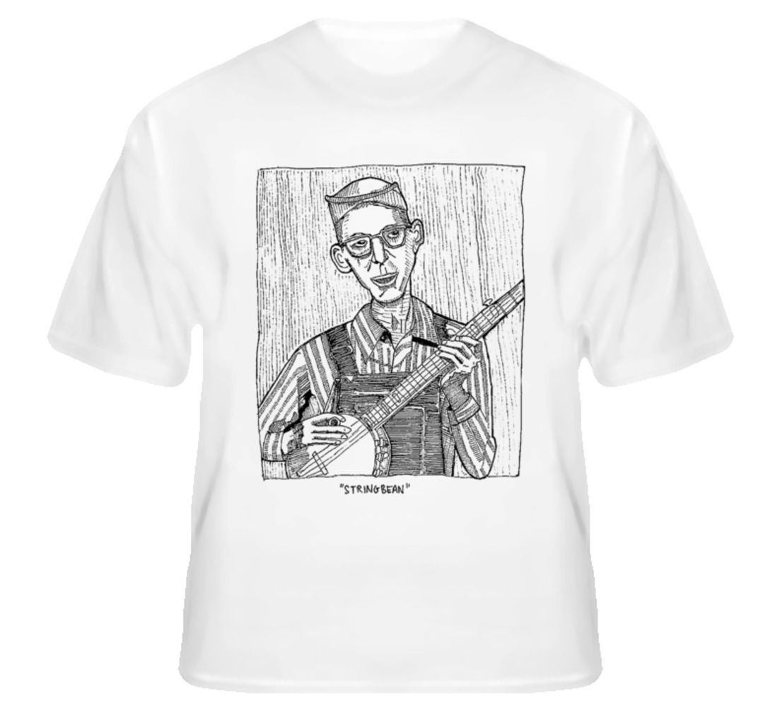 Tshirt DAVID STRINGBEAN AKEMAN Country Music Banjo Legend Hee Haw ...