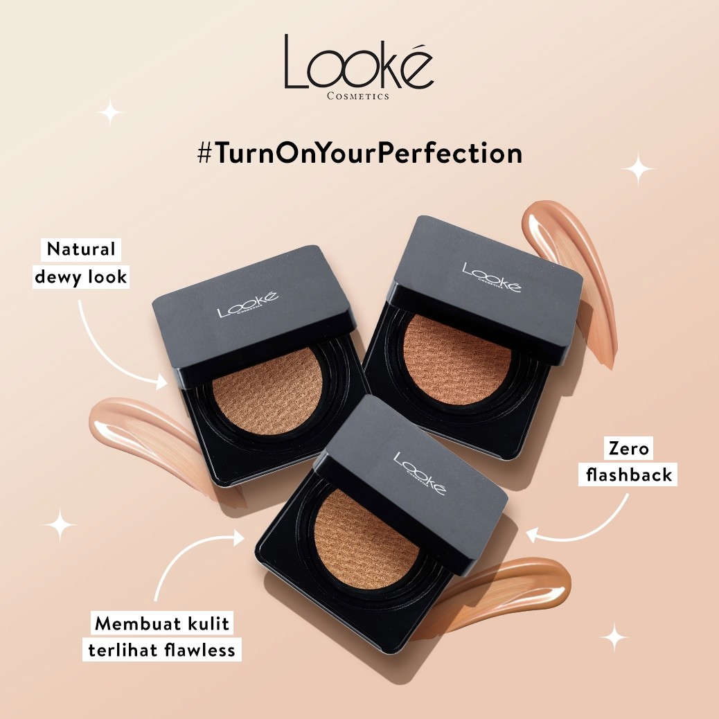 Looke Holy Flawless BB Cushion - Looke Cosmetic - Iris - Clio - Diana ...
