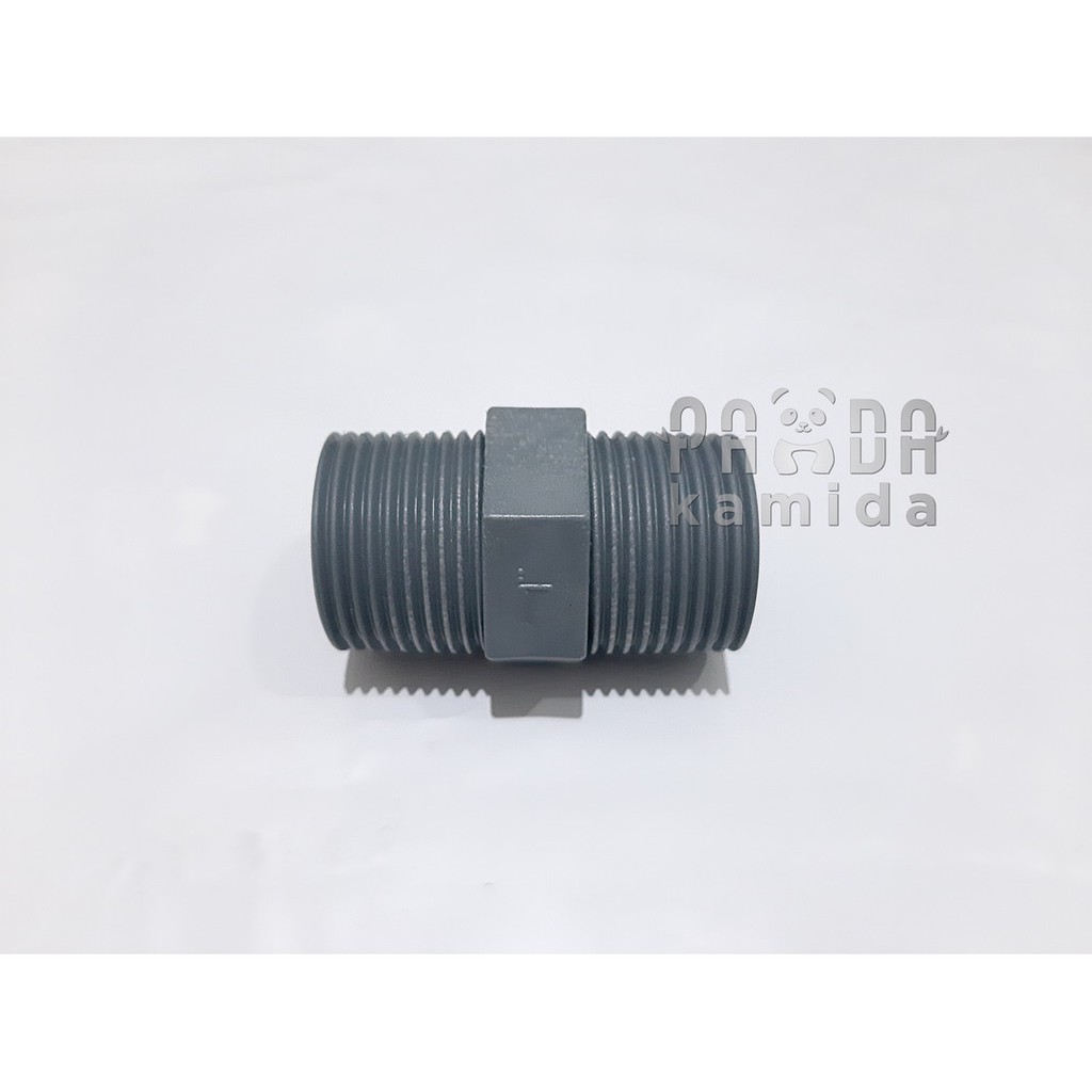 Double Drat 1 in PVC / Double Nepel 1" GREST | Lazada Indonesia