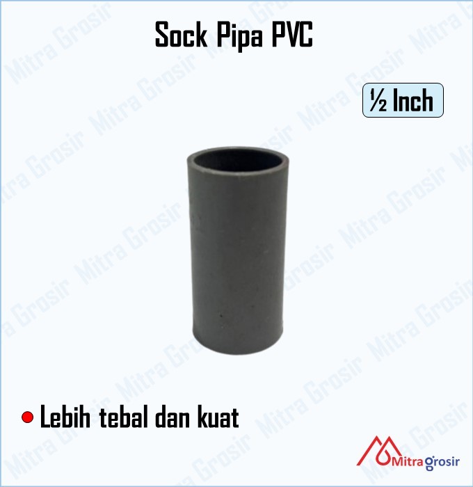Sok Pipa PVC Jaya TS 3/4" Sambungan Pipa PVC 1 Inch / Sok / Sock ...