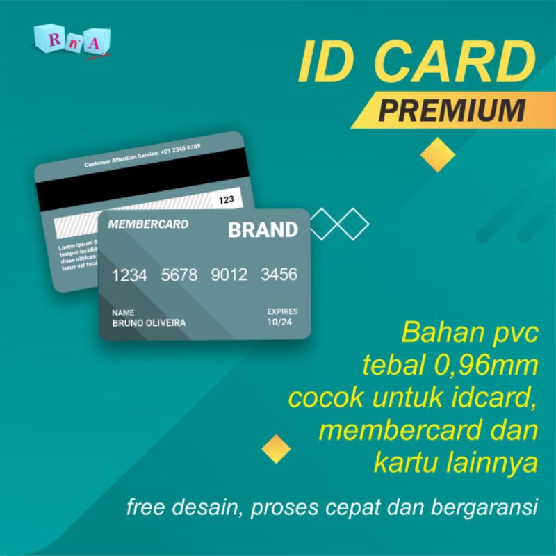 cetak kartu pvc tebal 0.76mm/Kartu Nama/ Id Card/Kartu Anggota/Kartu ...