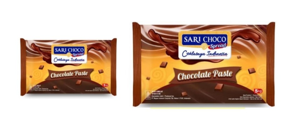 Sari Choco Chocolate paste 1000 gram 1 Kg by SARI ROTI selai coklat ...
