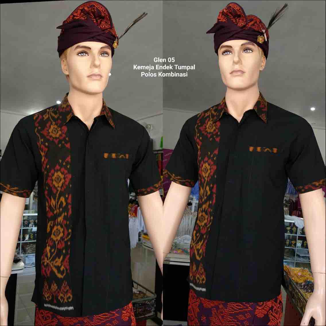 Kemeja Endek kombinasi | Lazada Indonesia