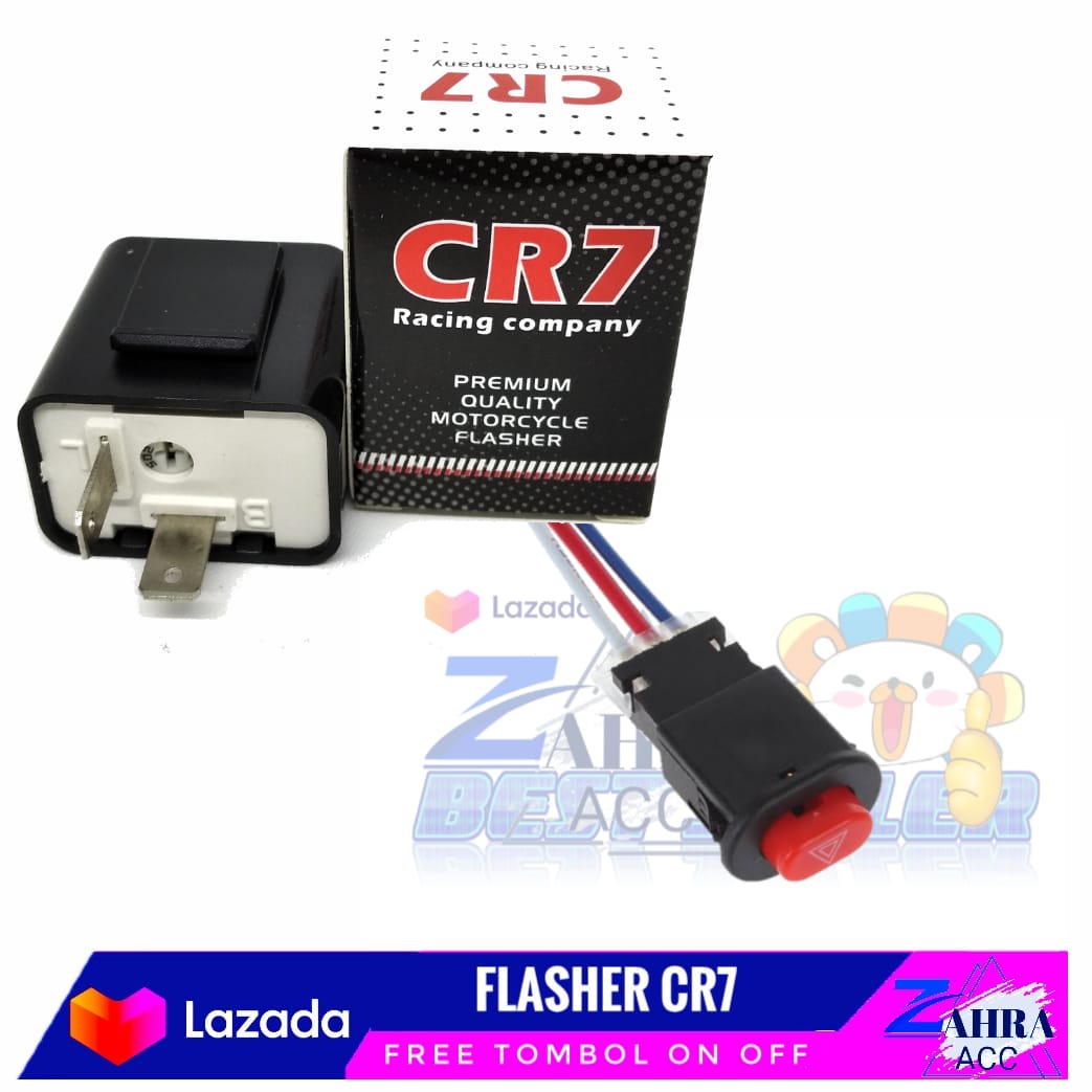 Harga PAKET HEMAT Flasher CR7 Flaser Sein CR7 Flasher Sen LED BONUS ...