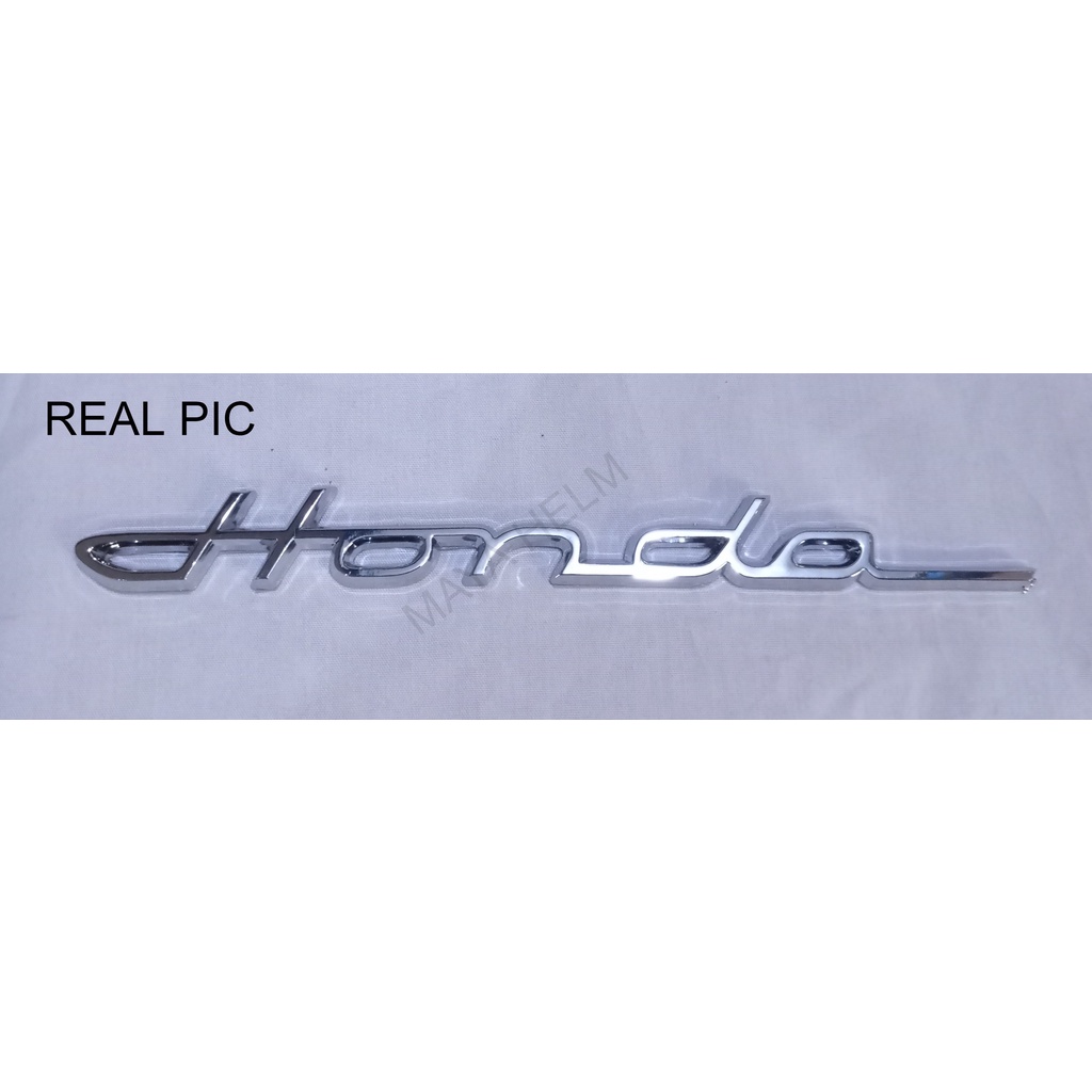 Emblem Logo Honda/emblem honda latin/Warna Merah Hitam Biru Chrome Gold ...