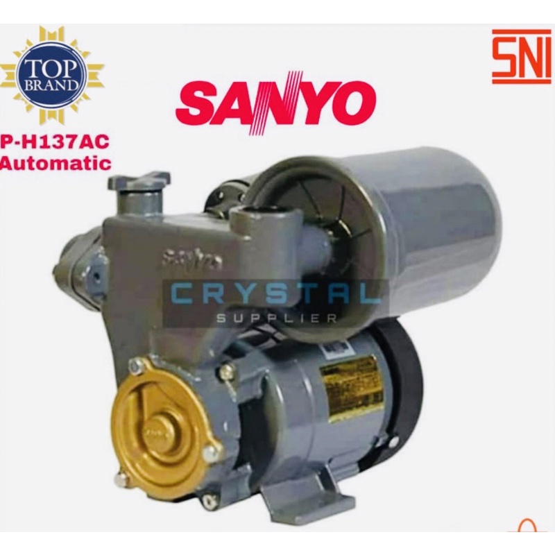 POMPA AIR SANYO P-H137AC / PH 137 AC Sumur Dangkal Otomatis 125 Watt | Lazada Indonesia