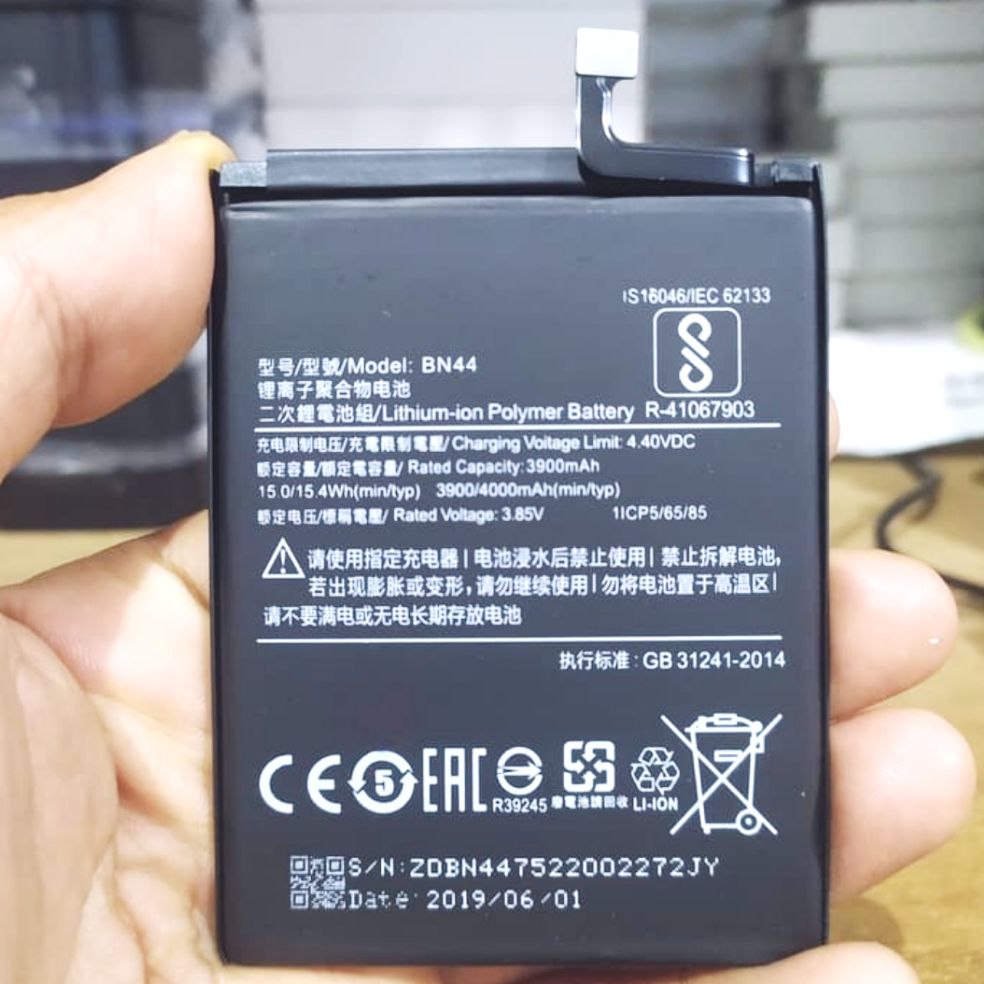 BATERAI BATTERY BATU BATRE HP XIAOMI REDMI 5+/5 PLUS BN44 ORIGINAL 100% ...
