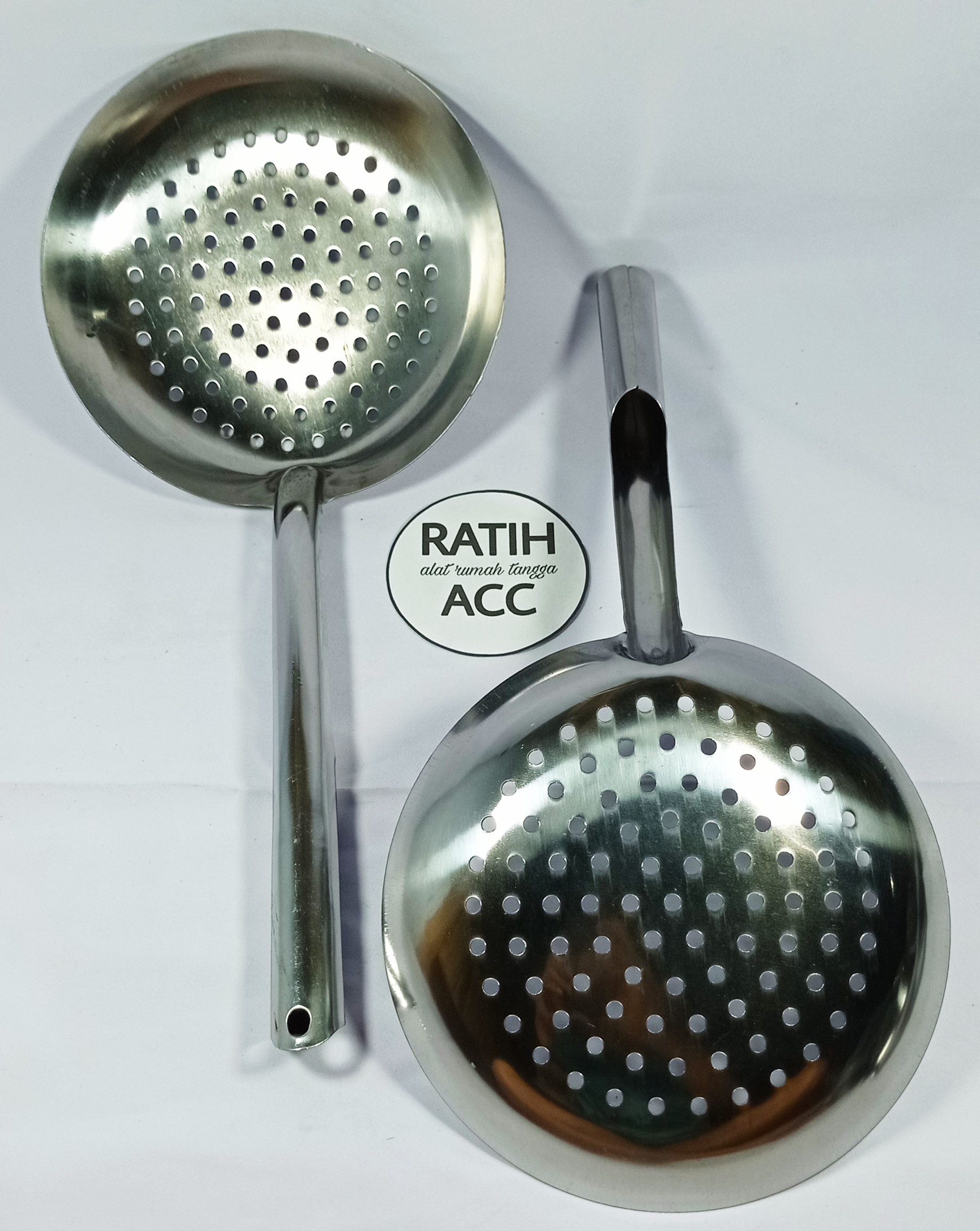 serok STAINLESS TEBAL sriti serokan saringan peniris minyak gorengan ...