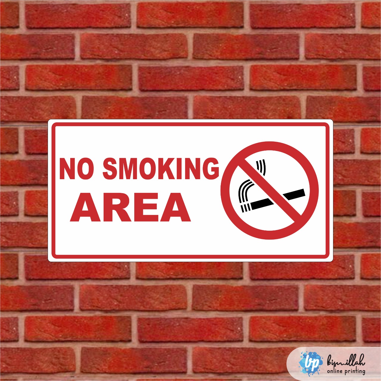Akrilik No Smoking Area \ Smoking Area | Lazada Indonesia