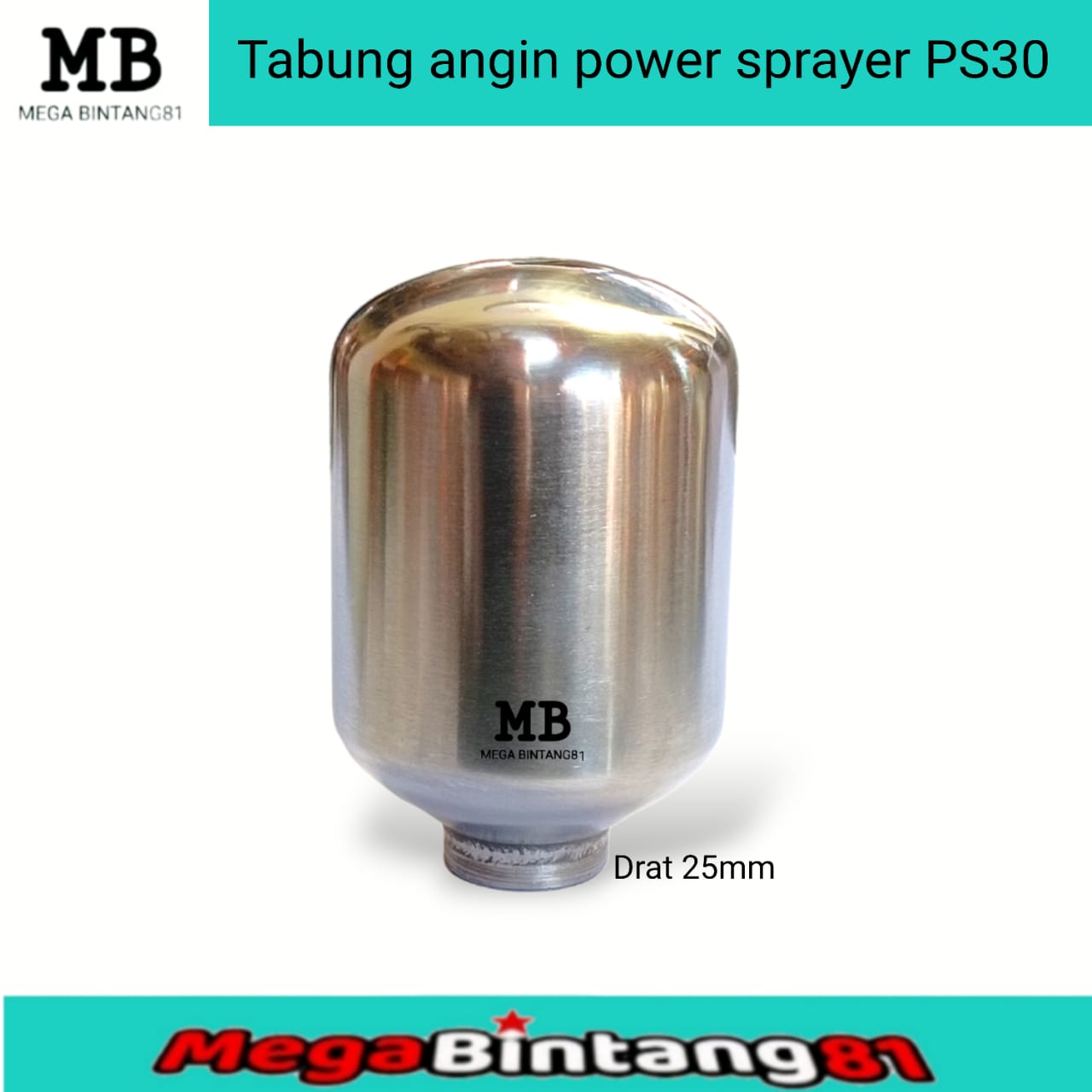 Tabung air power sprayer tabung angin air chamber drat dalam pompa ...