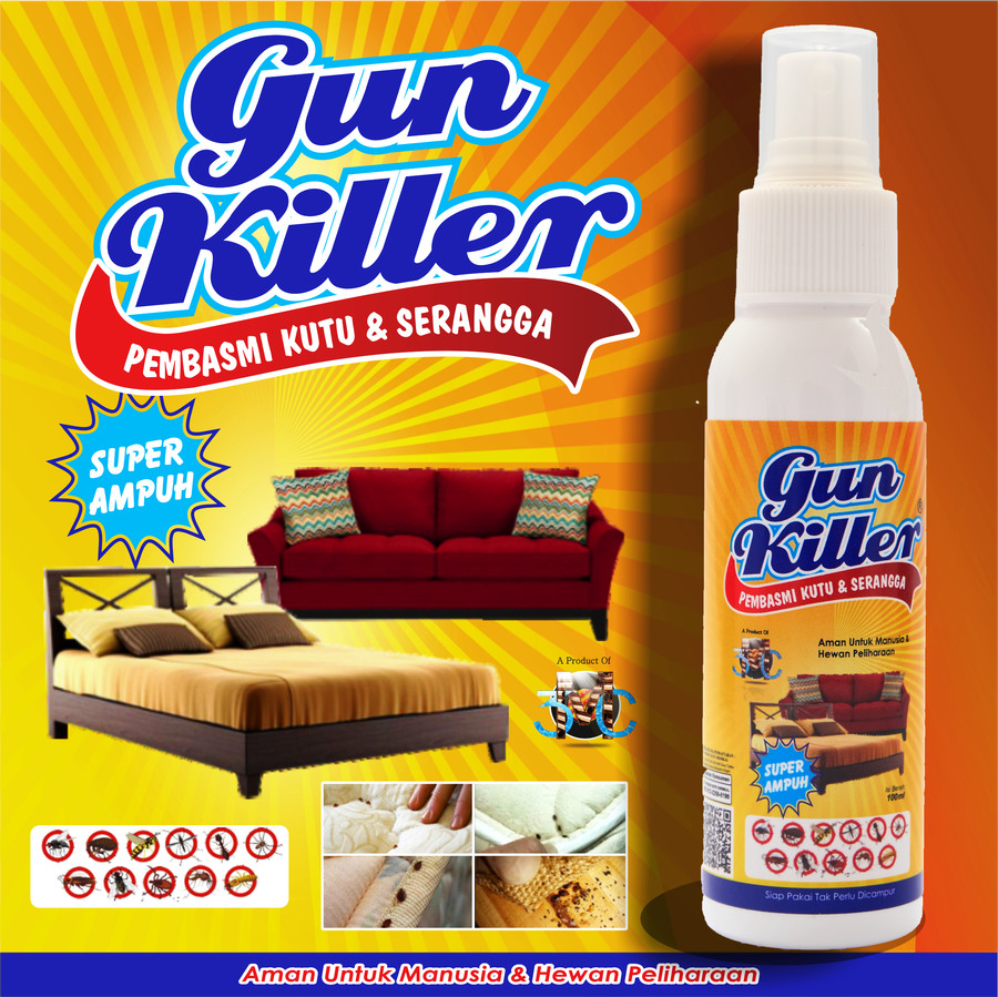 Obat Kutu Kasur Tinggal Semprot Efektif Membunuh Segala Jenis Serangga ...