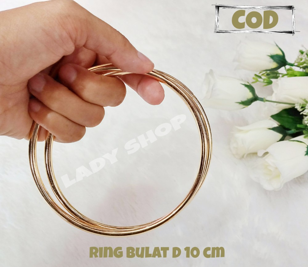 Lady Shop Strap Bag Tali Tas Handle Tas Besi Diameter 10 Cm | Lazada ...